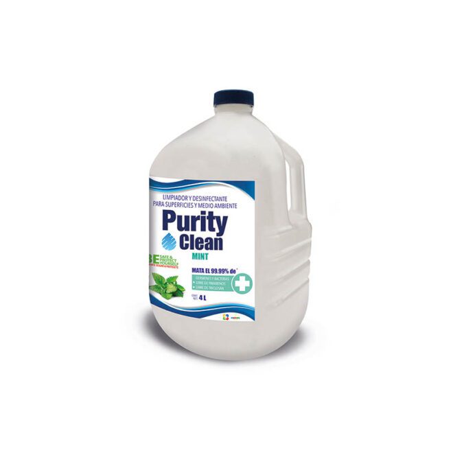Sanitizante líquido galón de 4L Purity Clean - Puritygel
